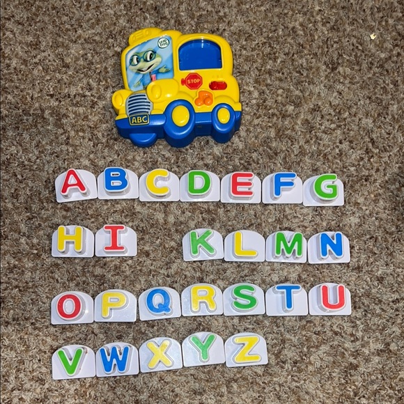 Toys | Leapfrog Fridge Phonics School Bus Magnetic Letter Set | Poshmark